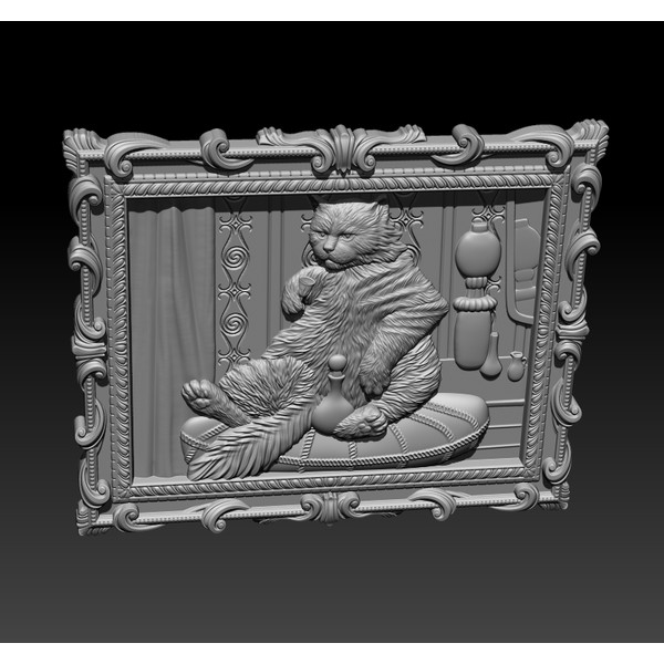 3d Model Stl Cnc Router File Begimot Cat Inspire Uplift