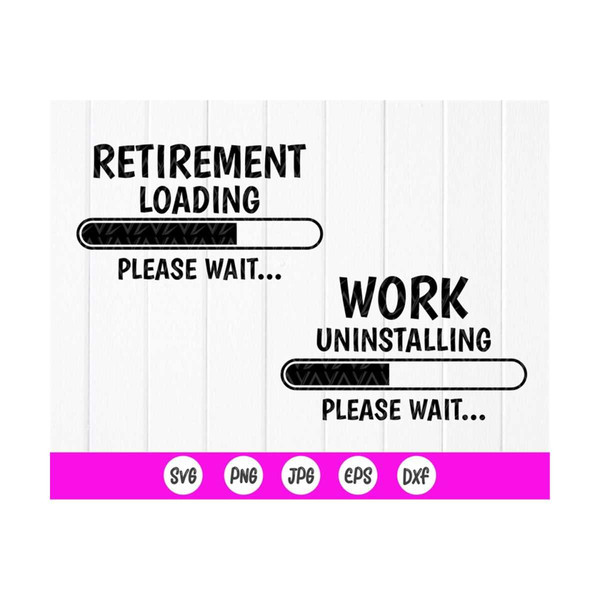 Retirement Loading Svg Work Uninstalling Please Wait Svg O Inspire Uplift